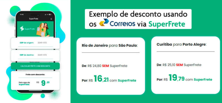 SuperFrete - Cupom de Desconto 25 reais de Dezembro de 2025